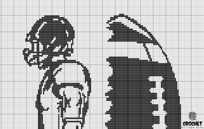 Football Player Graphgan | Football Crochet Afghan Pattern | Everyday ...