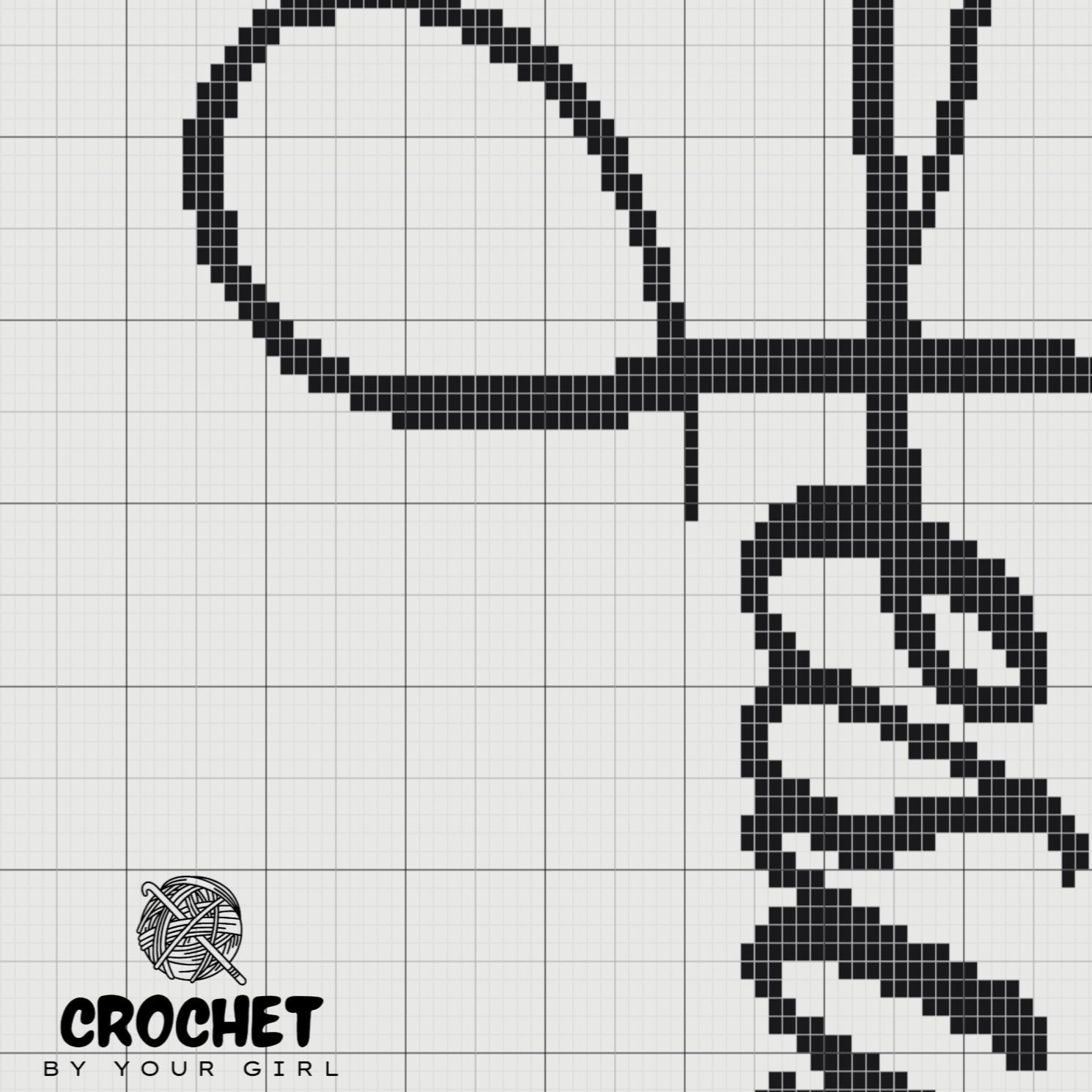 Jesus Cross Crochet Afghan Pattern: Christian Graphgan (PDF Pattern) - Etsy