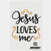 Jesus Loves Me Crochet Graphgan Pattern: Christian Afghan (PDF) - Etsy