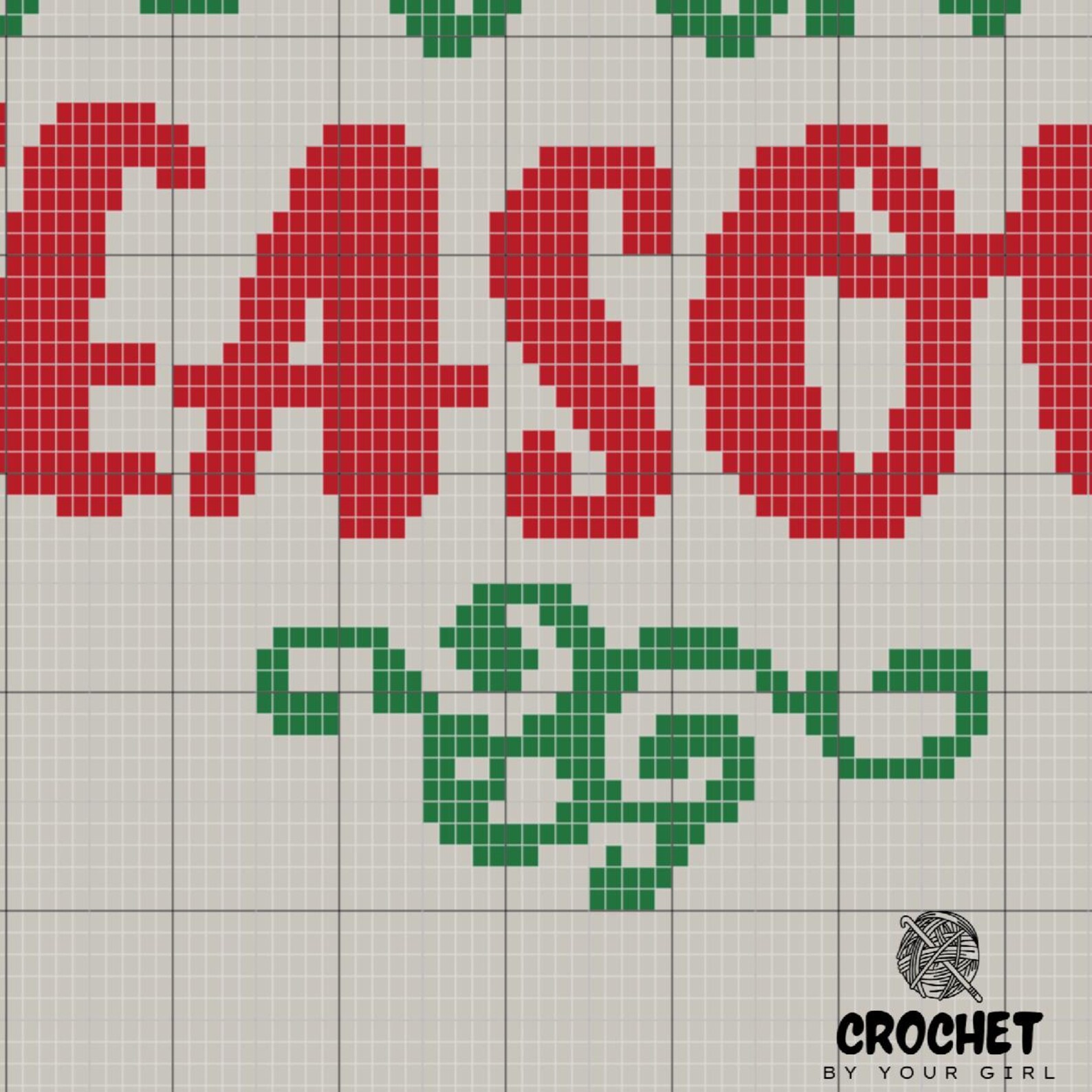 Jesus is the Reason for the Season Graphgan | Christian Crochet Afghan ...