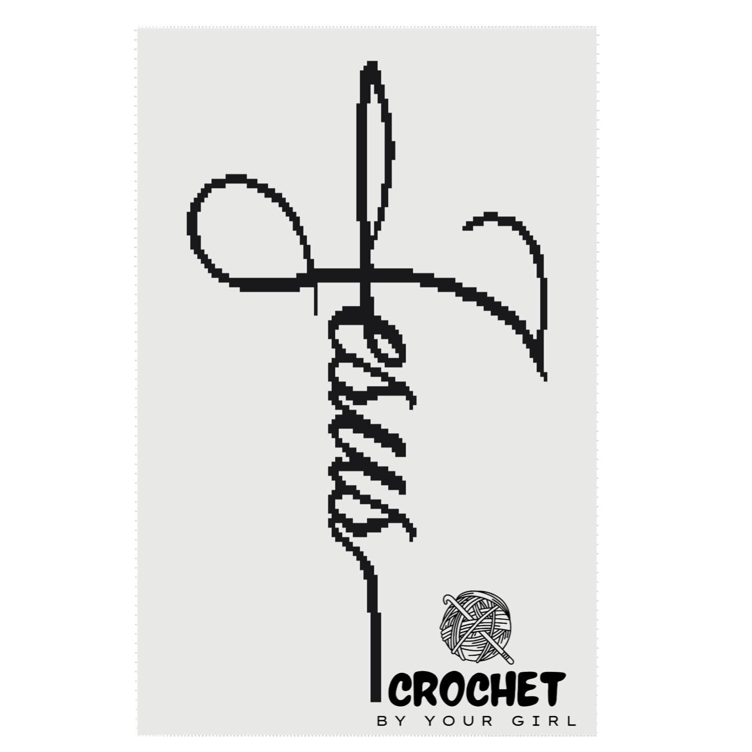 Jesus Cross Crochet Afghan Pattern: Christian Graphgan (PDF Pattern) - Etsy