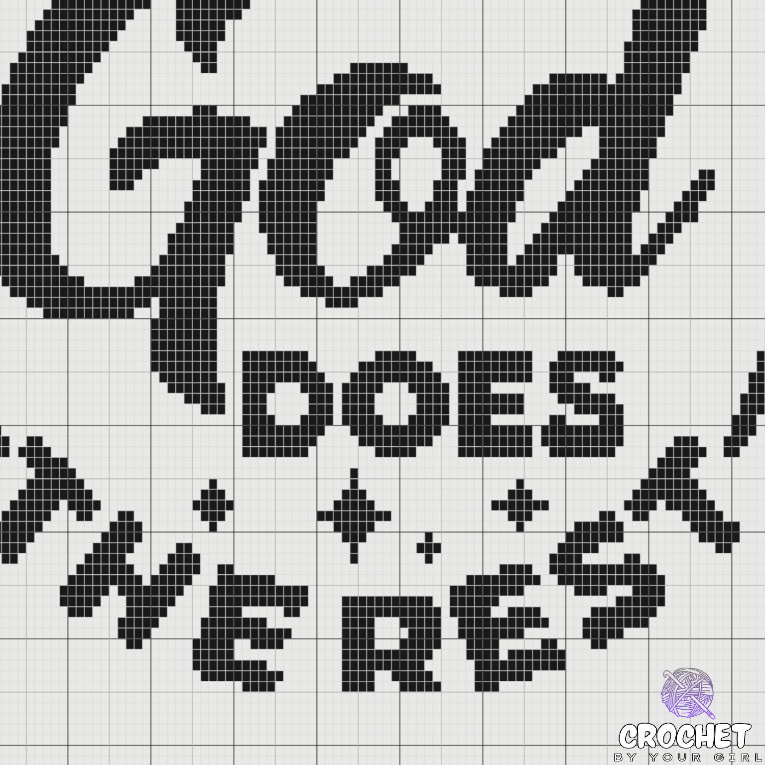 I Do My Best Graphgan | Christian Crochet Afghan Pattern | Half Double ...