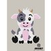Baby Cow Graphgan 36" X 48" | Crochet Afghan Pattern | Crochet Graphgan ...