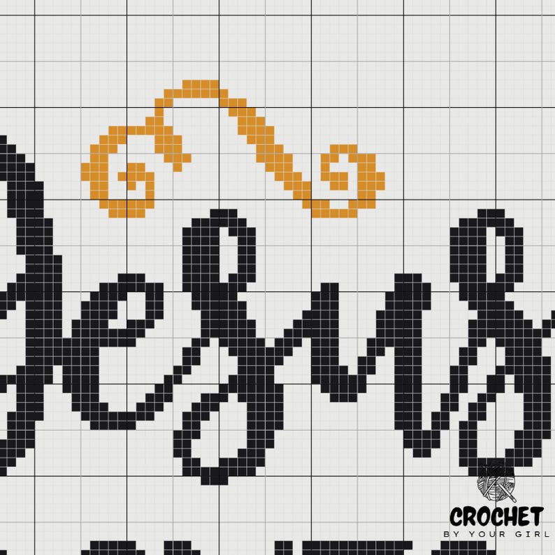 Jesus Loves Me Crochet Graphgan Pattern: Christian Afghan (PDF) - Etsy