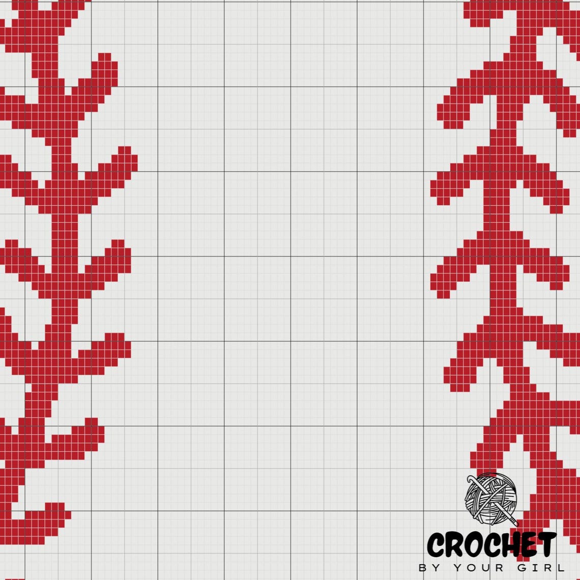 Baseball Graphgan 36" X 48" | Crochet Afghan Pattern | Crochet Graphgan ...