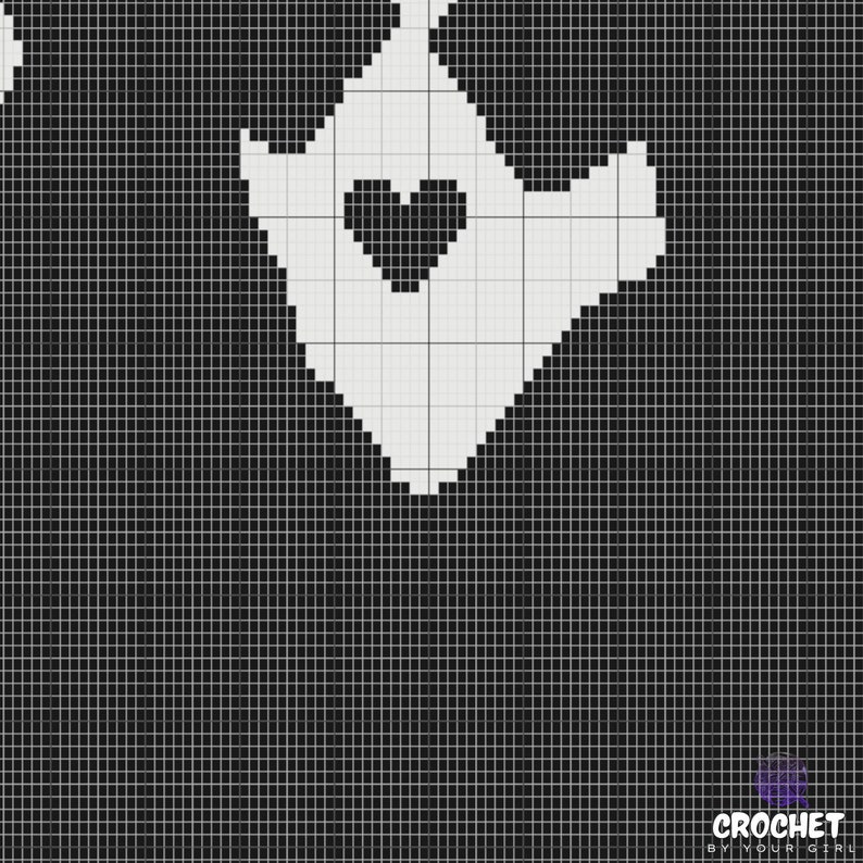 Mom & Daughter Graphghan | Crochet Afghan Pattern | Mom Half Double ...