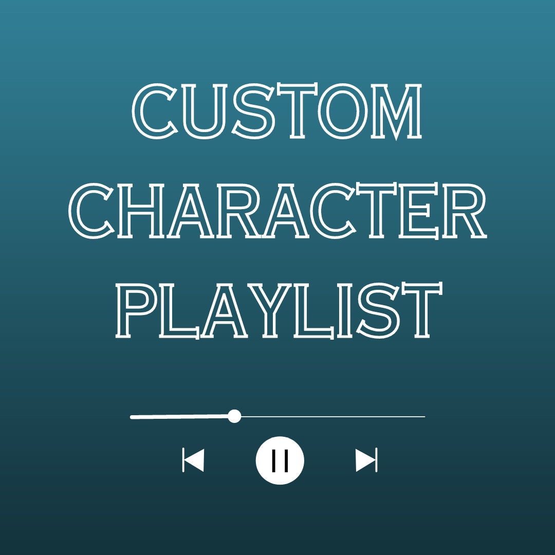Custom Character Playlist - Etsy