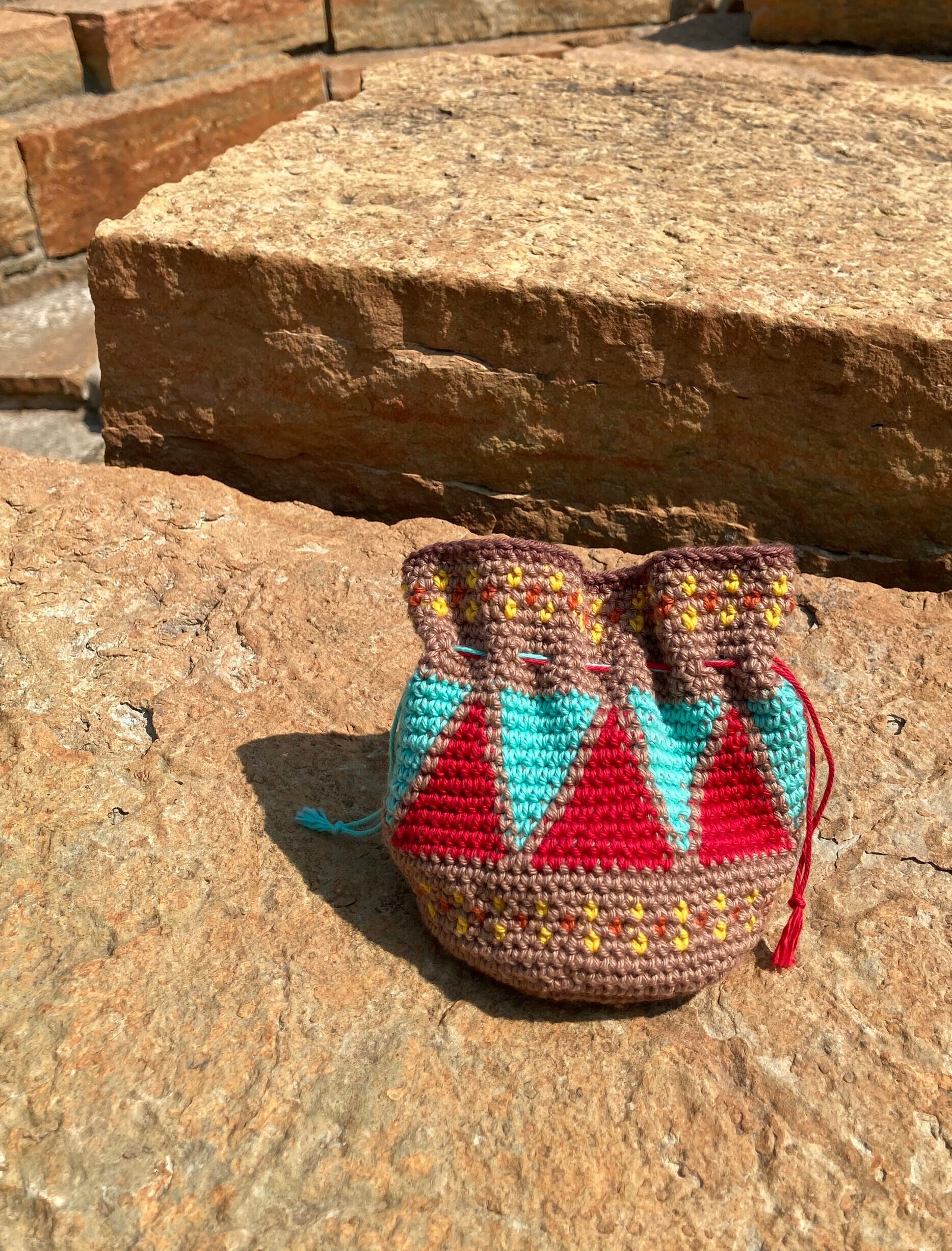 Dice Bag Crochet Pattern Bag of Holding Drawstring Pouch for Dnd Dice ...