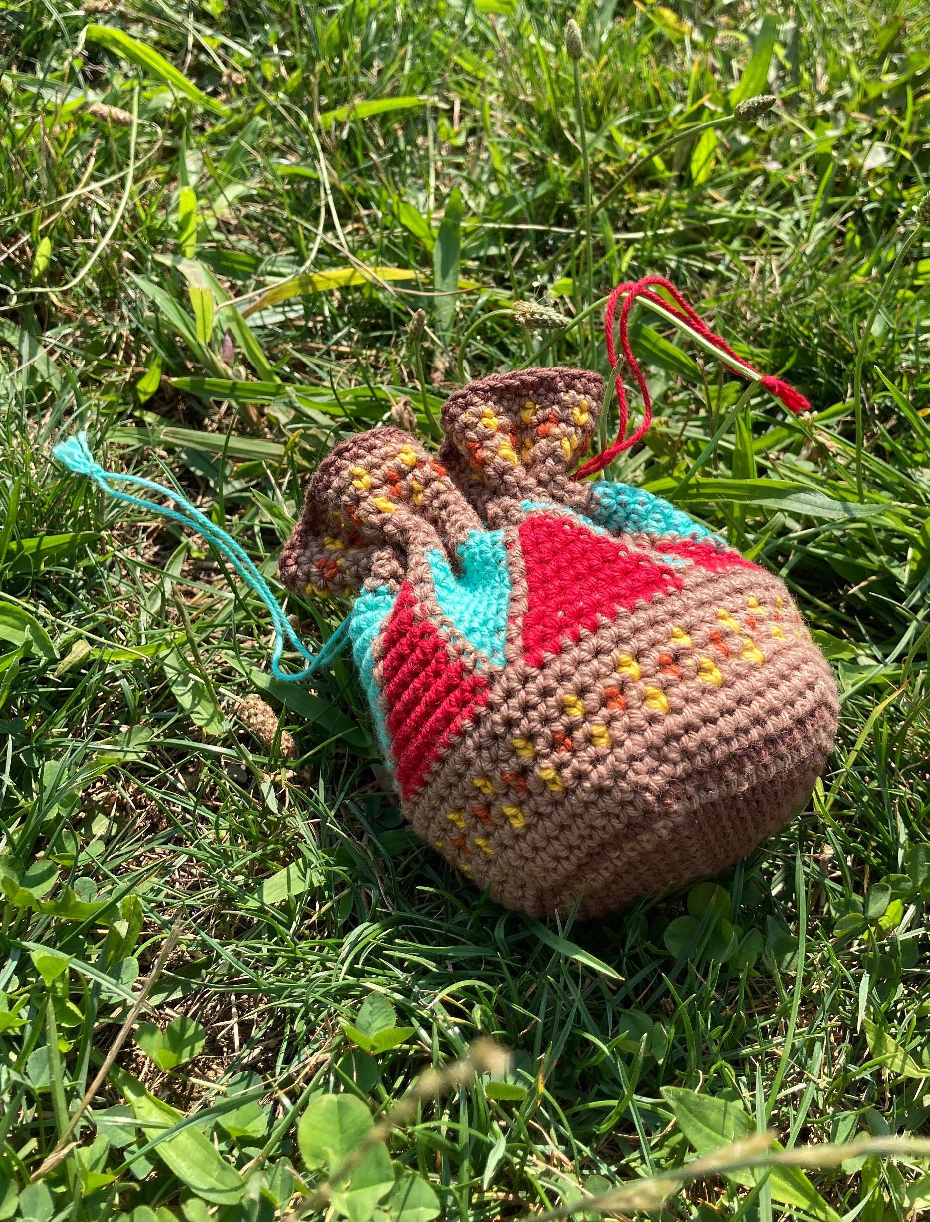 Dice Bag Crochet Pattern Bag of Holding Drawstring Pouch for Dnd Dice ...