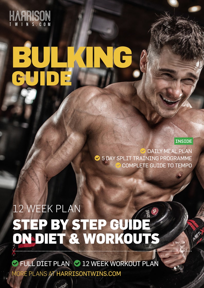 12 Week Bulking Guide - Etsy