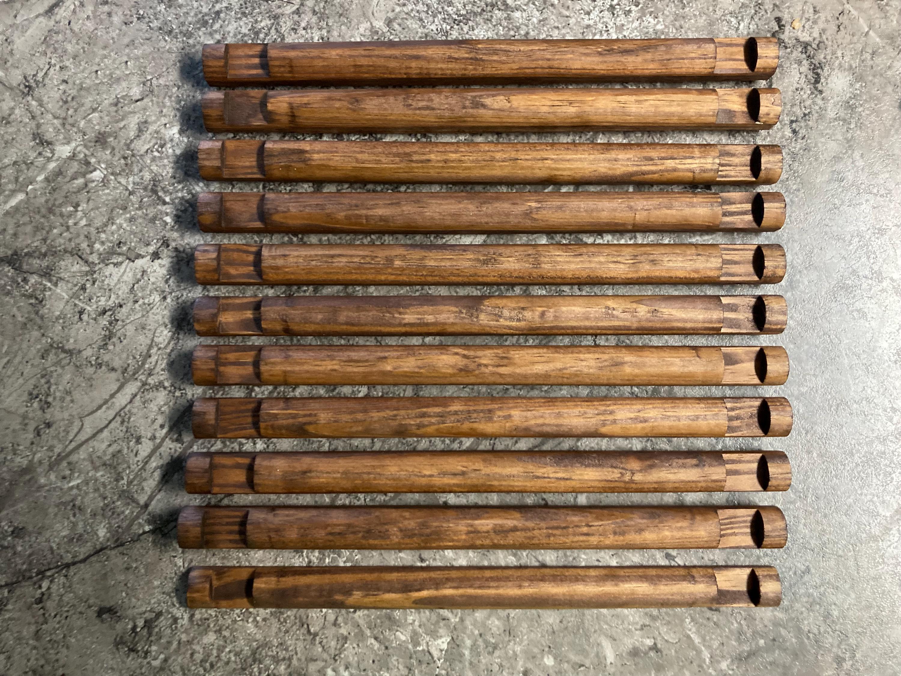 New Lincoln Logs - 10 Round and 1 Half Log at 10 1/2 Inches Long With ...
