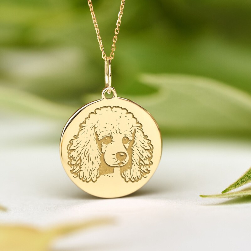 Poodle Necklace - Etsy