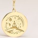 14k Solid Gold Rocket Ship Necklace • Dainty Space Rocket Pendant ...