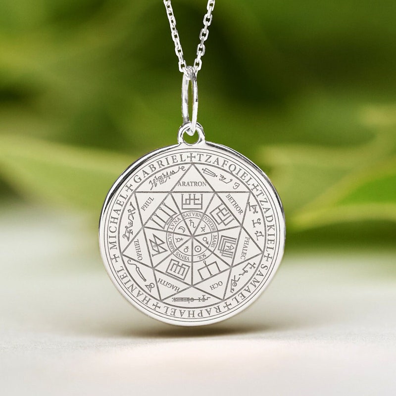 7 Archangels Amulet 925 - Etsy