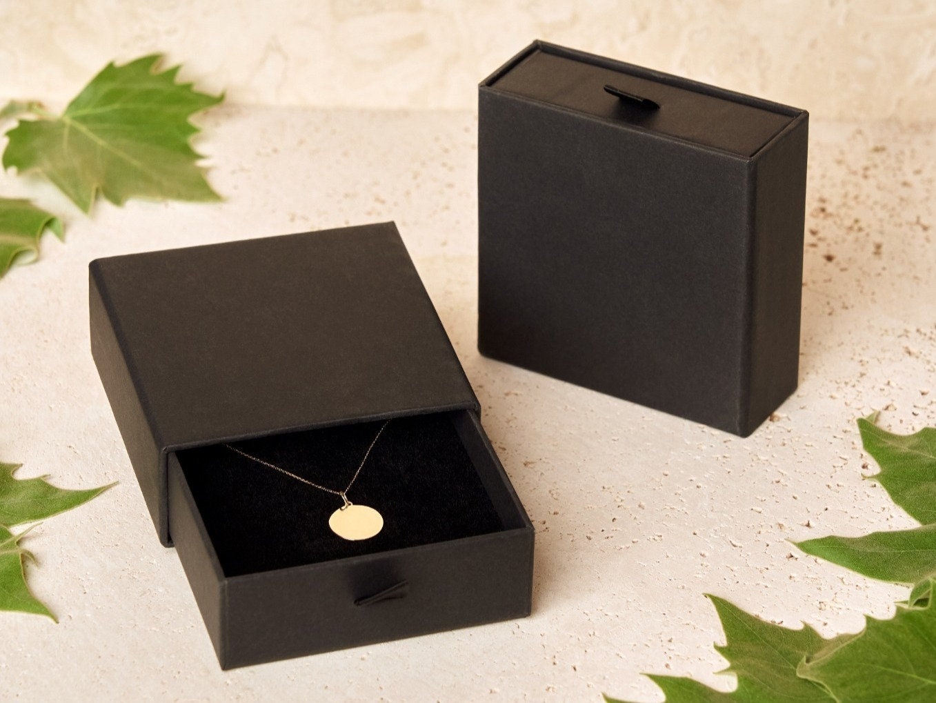 14k Solid Gold Manger Scene Necklace Dainty Jesus in Manger Pendant ...