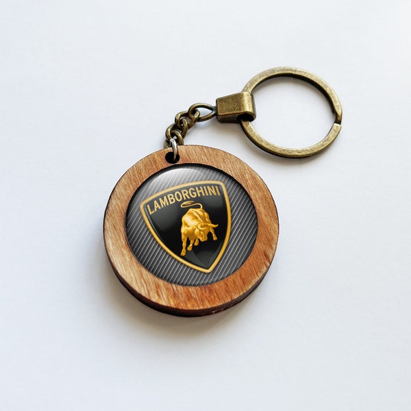 Lamborghini Car Keychain - Etsy