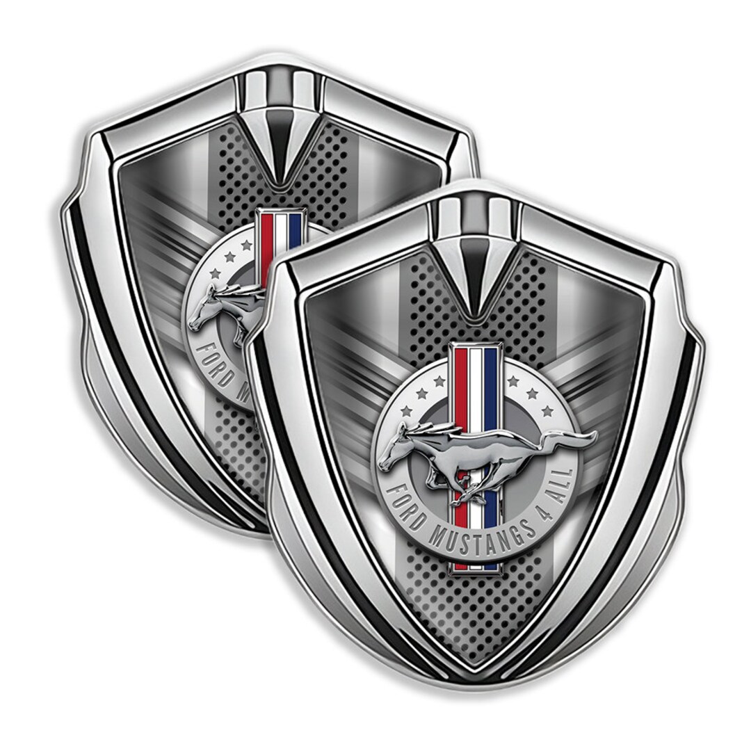 FORD MUSTANG Emblem Logo Self-adhesive Badge Bumper Sticker - Etsy