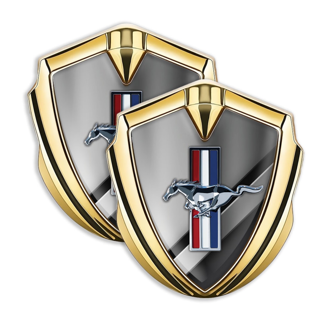 FORD MUSTANG Emblem Logo Self-adhesive Badge Bumper Sticker - Etsy