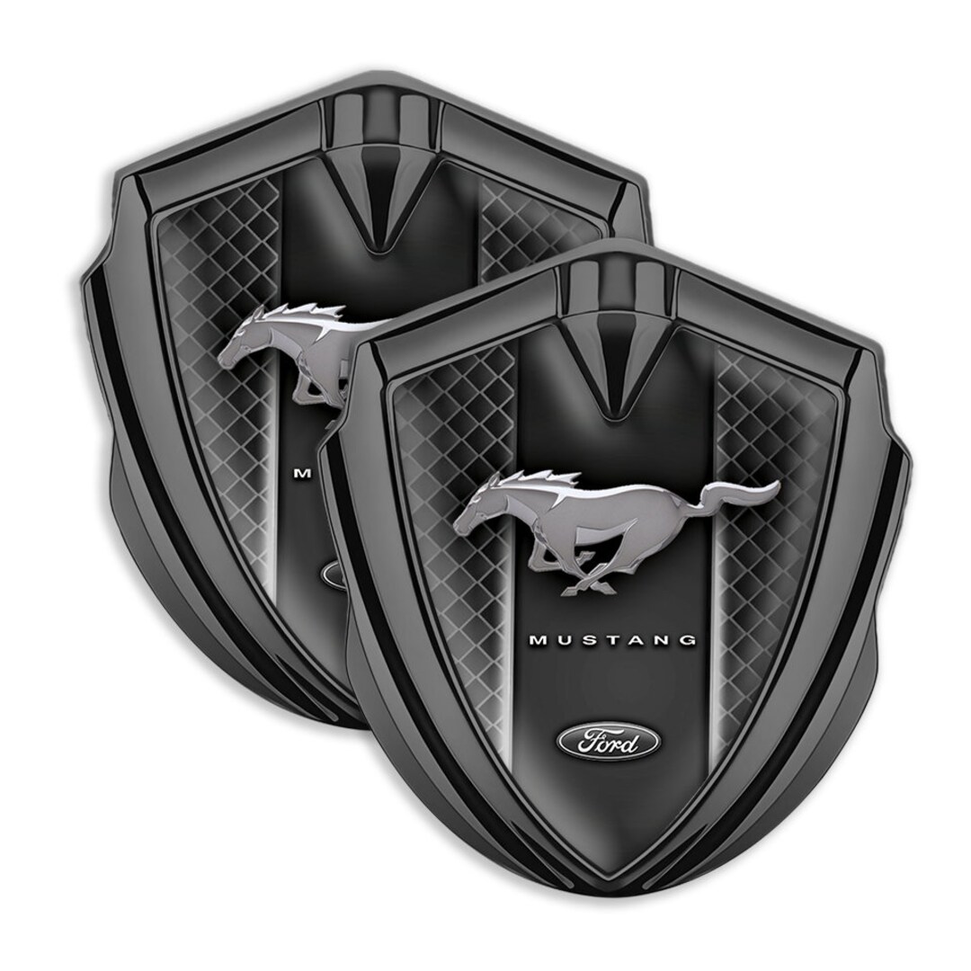 FORD MUSTANG Emblem Logo Self-adhesive Badge Bumper Sticker Fender ...