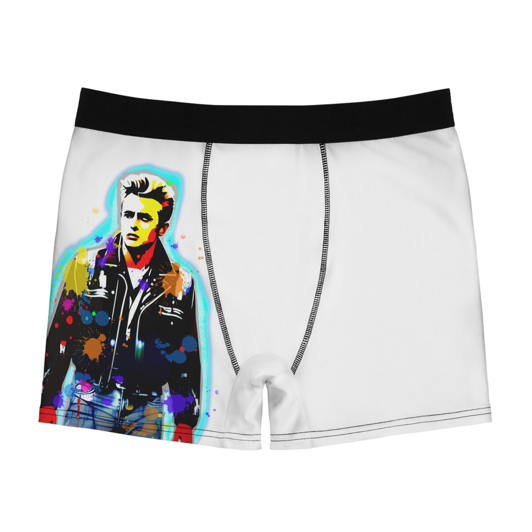 James Dean Signature Men's Boxer Briefs AOP - Etsy