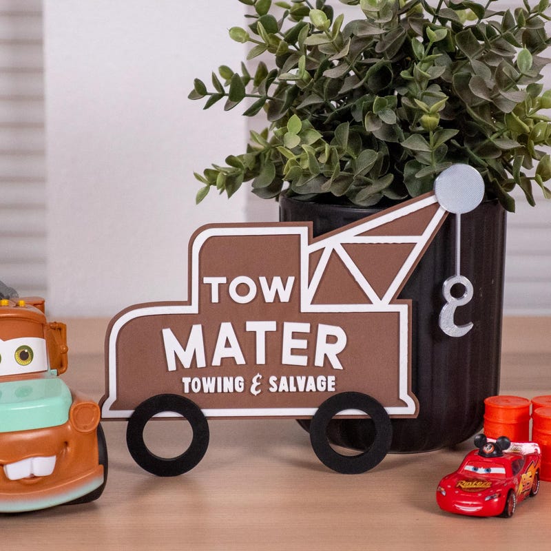 Tow Mater Sign - Etsy