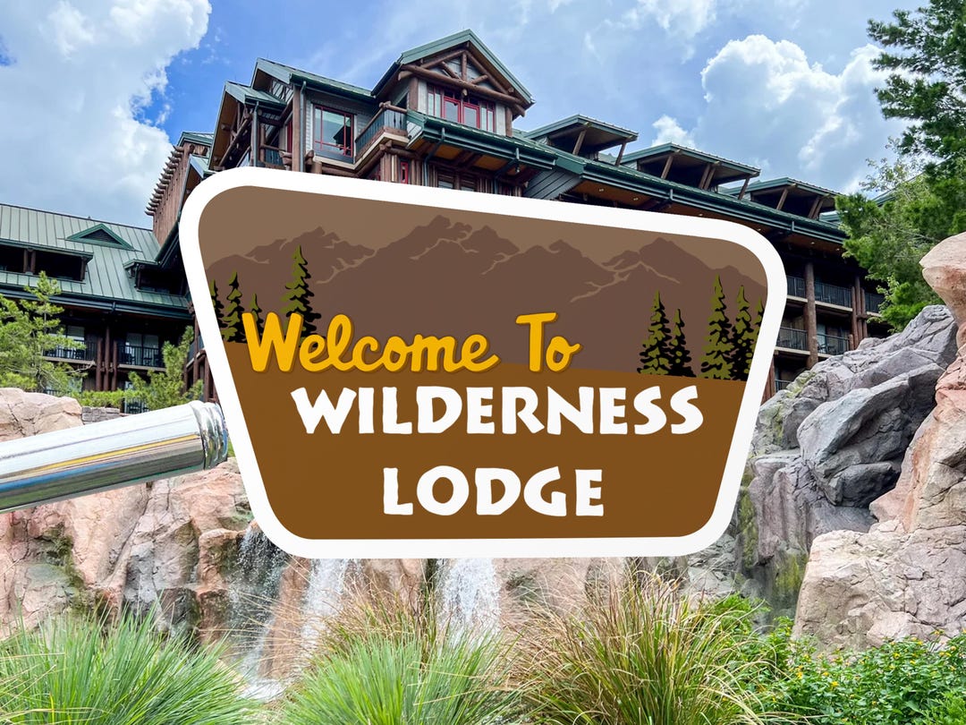 Resort Wonders: Wilderness Lodge Resort National Park Sign - Etsy