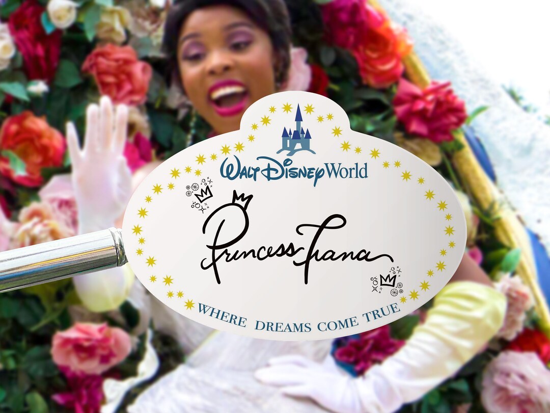 Tiana Autograph Name Tag Sticker - Etsy