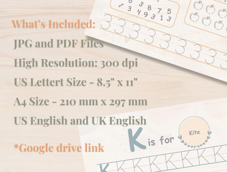 Tracing Worksheets Bundle for Preschool and Pre-k, Alphabet A-Z ...
