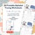 Princess-themed 2025 Calendar for Kids, Fully Editable Canva Template ...