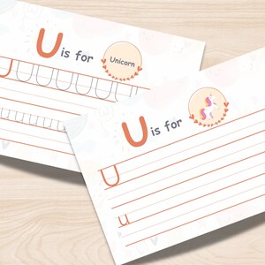 Printable Alphabet Practice, ABC Tracing Worksheets, Handwriting ...