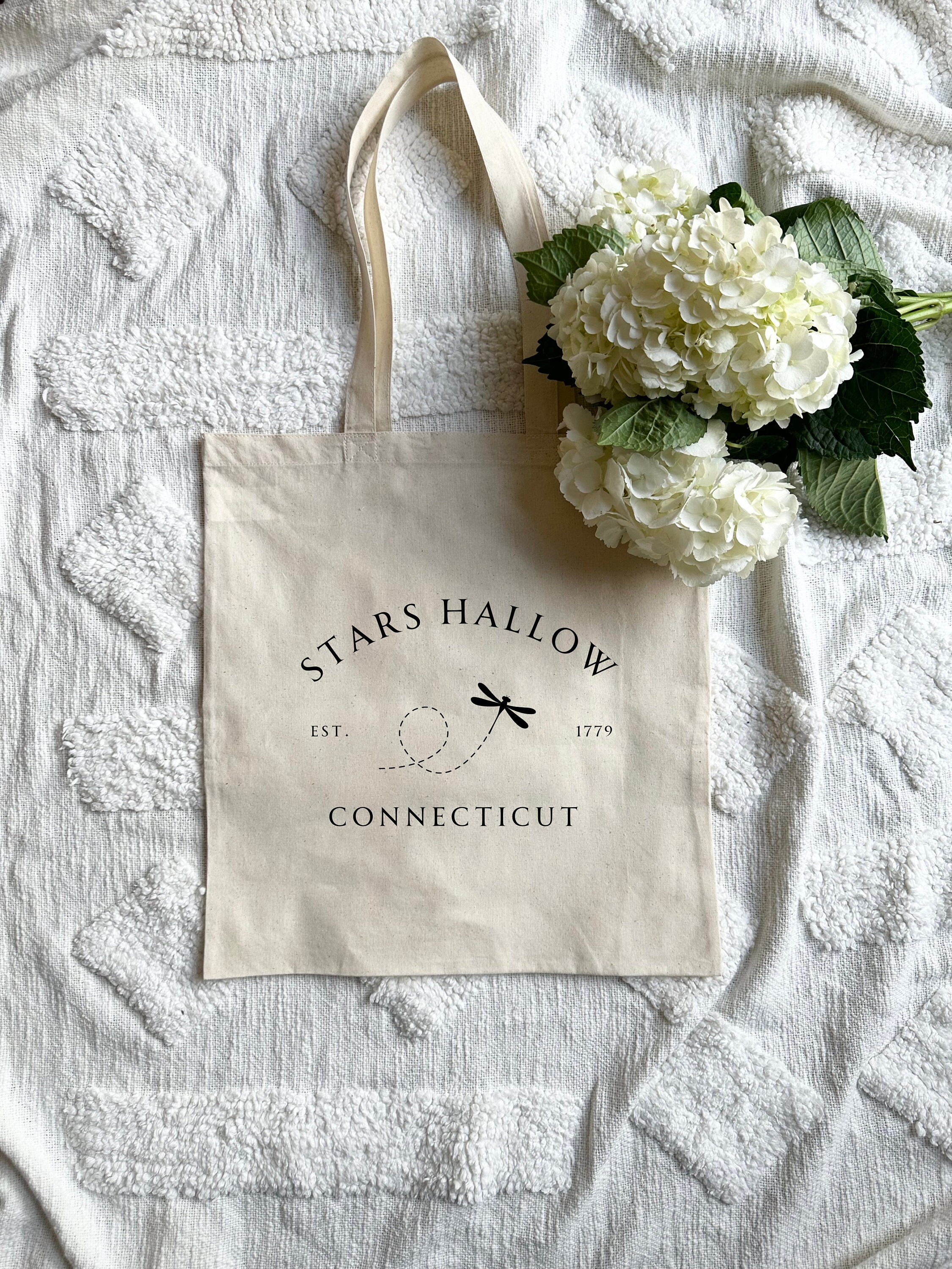 Stars Hallow Tote, Gilmore Girls Book Tote, Rory Gilmore Book Bag ...