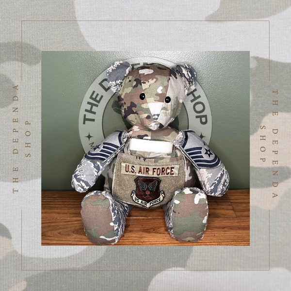 Bear Made From Military Uniform - Etsy