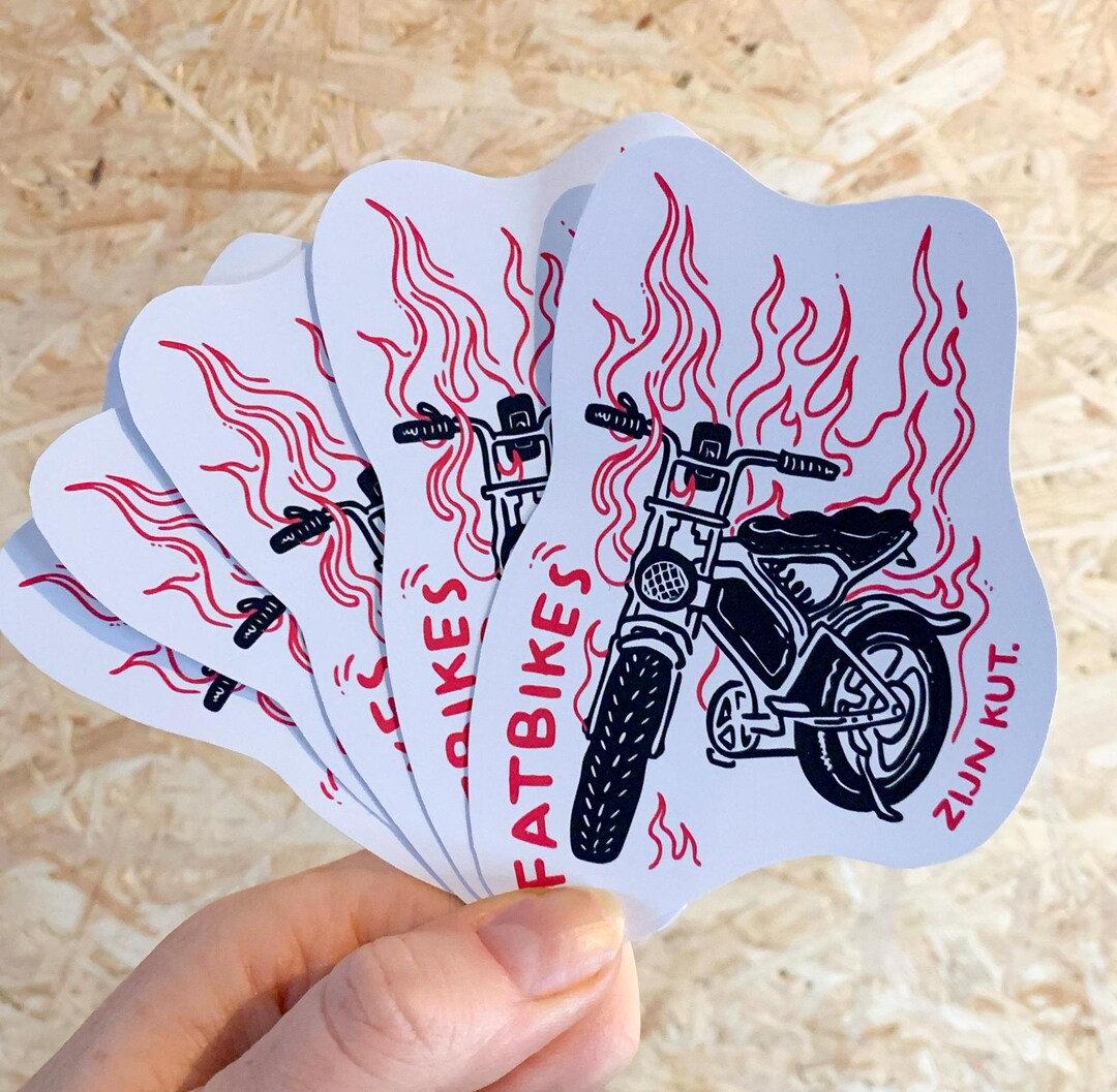 Fatbike Sticker - Etsy