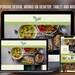 Food Responsive Canva Website Template / Food Blog Food Blogger / CANVA ...