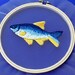 PDF Pattern Hand Embroidery Fish Design on Tulle for Beginners Step by ...