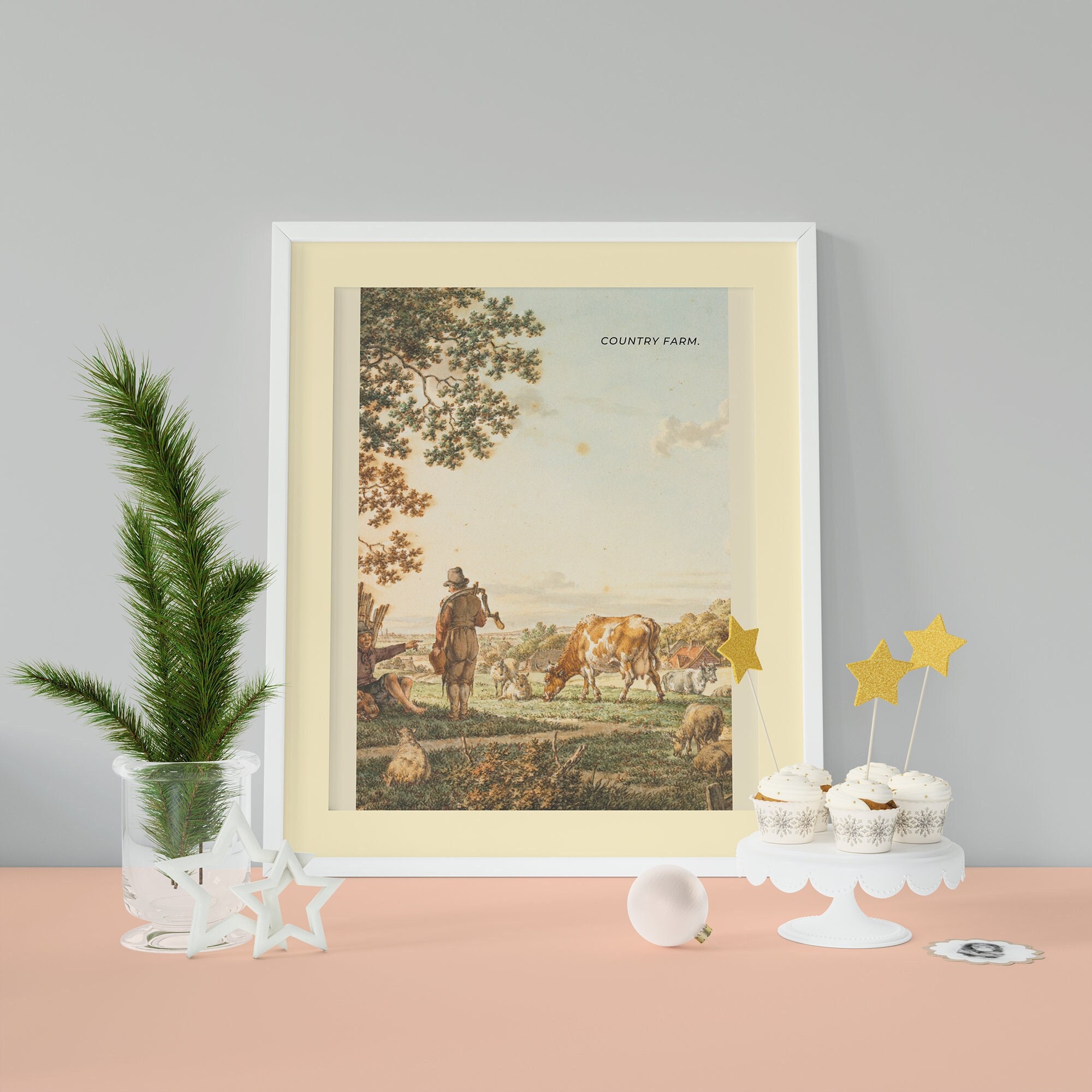 Printable Wall Art, Farm House Poster, Farm Prints, Country House Decor ...