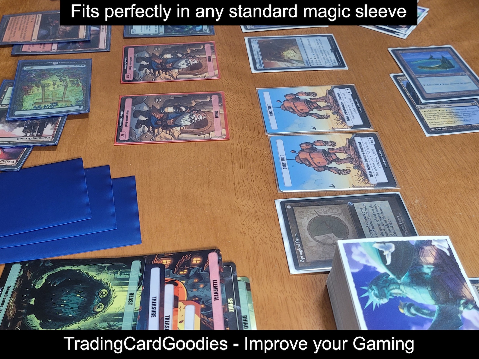 Construct Artifact Token Bundle X4 | MTG Token | MTG Proxys | Magic the ...