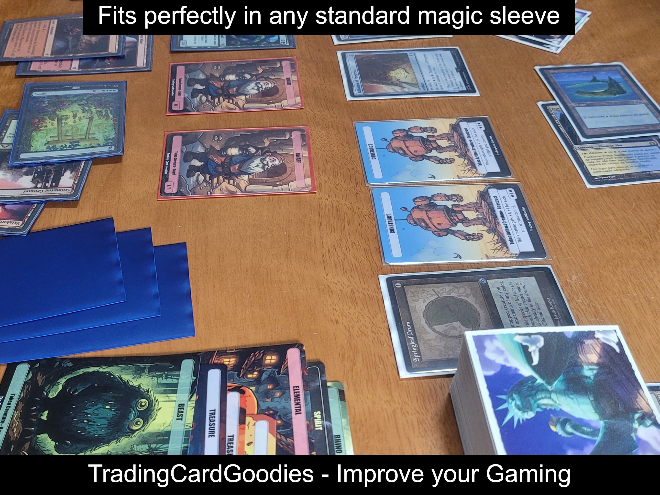 Zombie 2/2 Token Bundle X4 | MTG Token | MTG Proxys | Magic the Gathering | EDH Commander ...