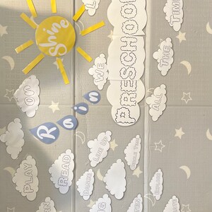 Clouds and Rainbows Classroom Display Full Bundle! 127 Slides! - Etsy