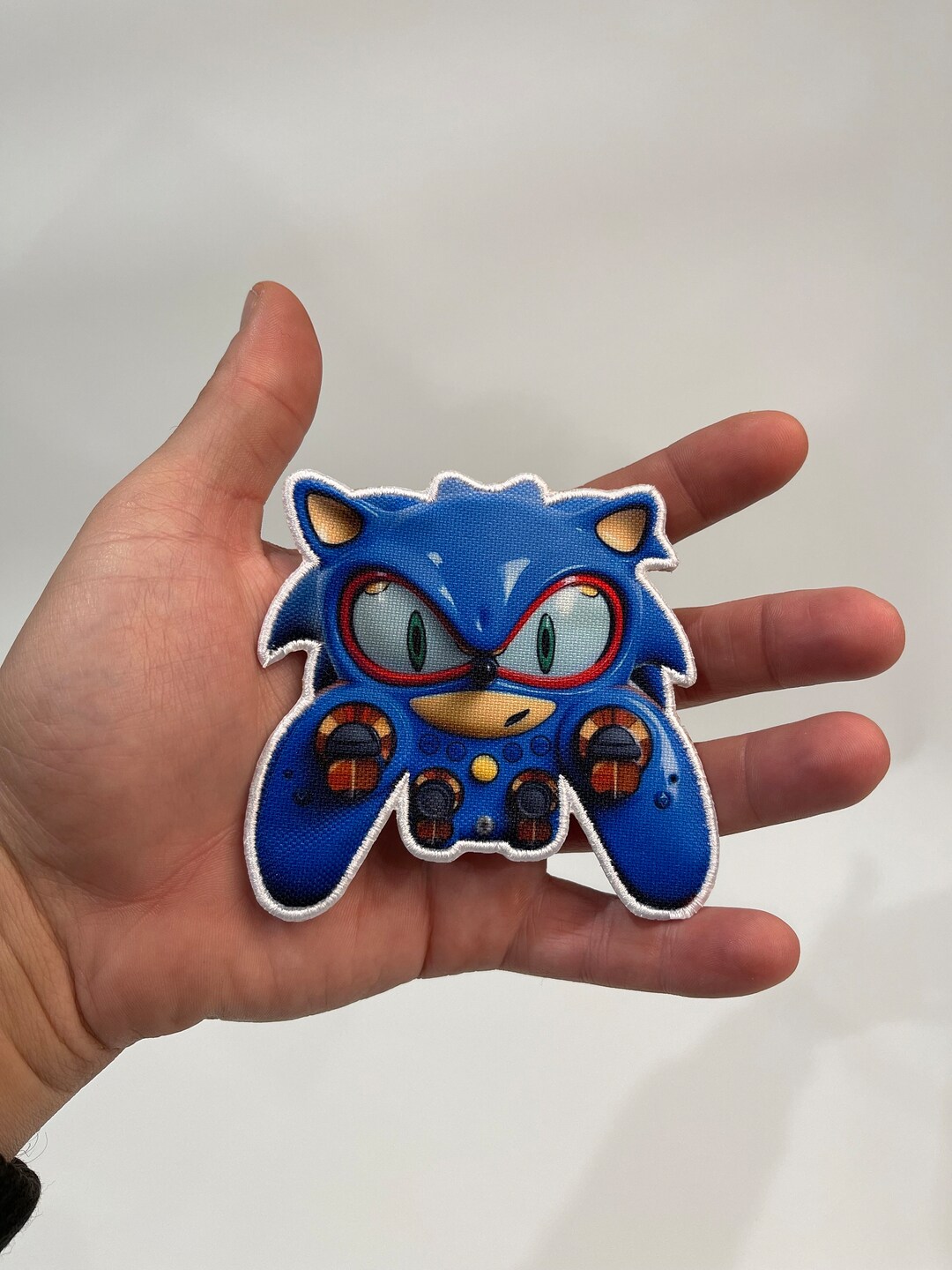 Sega Game Patch Sonic Game Controller Iron on Video Gamer Retro - Etsy