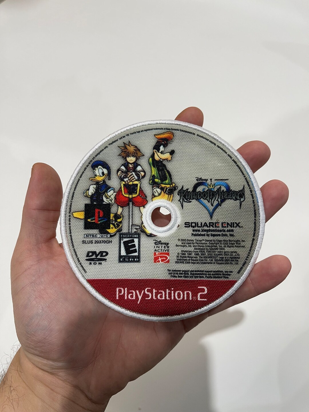 PS Game Patch Iron on Kingdom Hearts Video Gamer Retro - Etsy