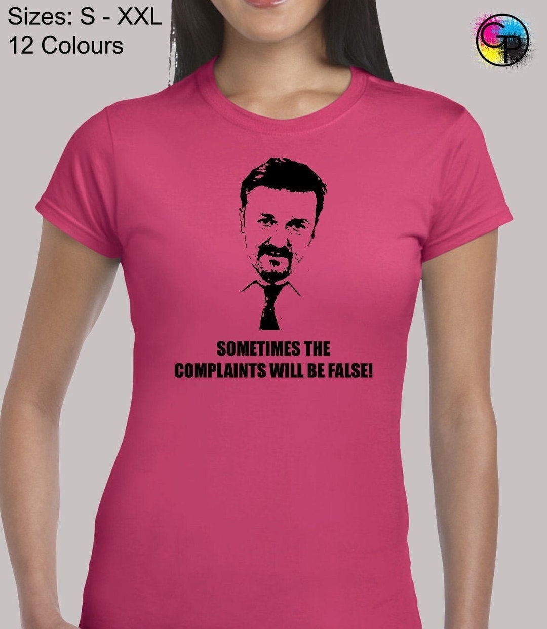 Brent David Sometimes the Complaints Ladies T Shirt Womens Funny Joke ...