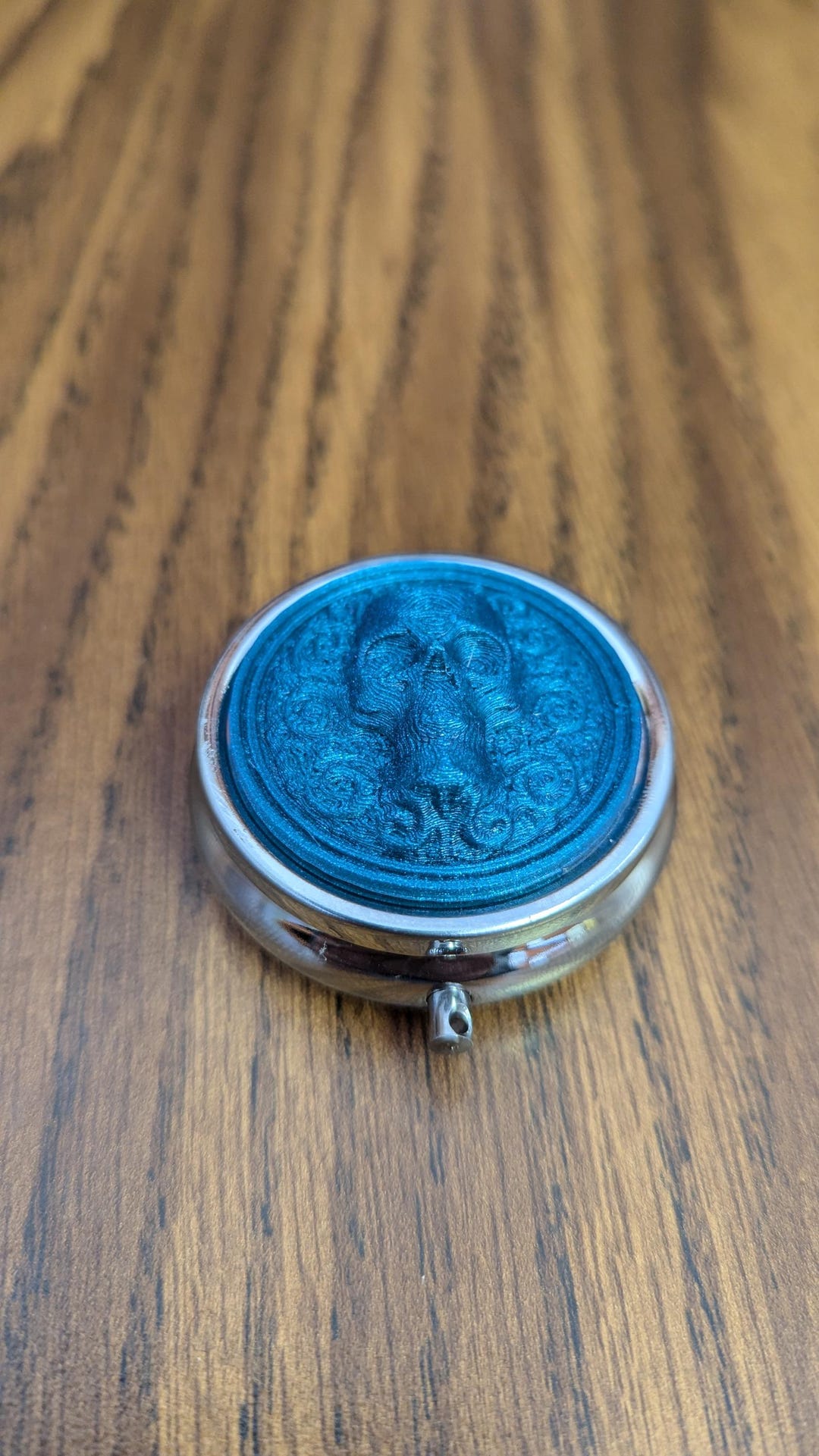 Gothic Pillbox, Filigree Design, Pill Box, Goth, Gothic Skull, Skull ...