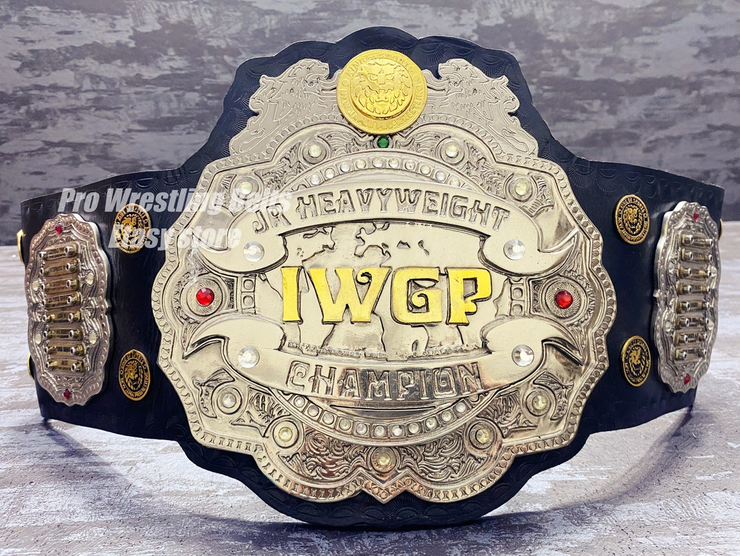 IWGP JR Heavyweight Championship Adult Size Belt 4MM Zinc - Etsy