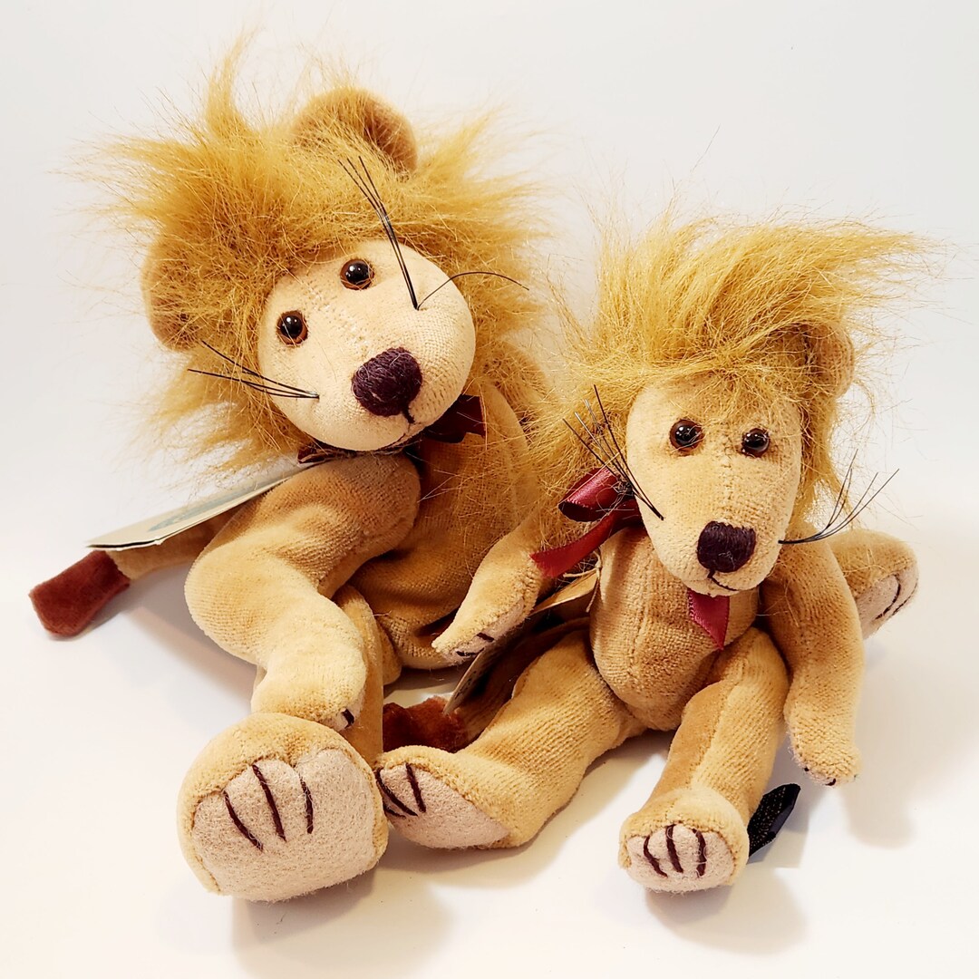 Lance & Dickie Boyds Bears Lions 51700 and 51900 Father and Son Pair - Etsy
