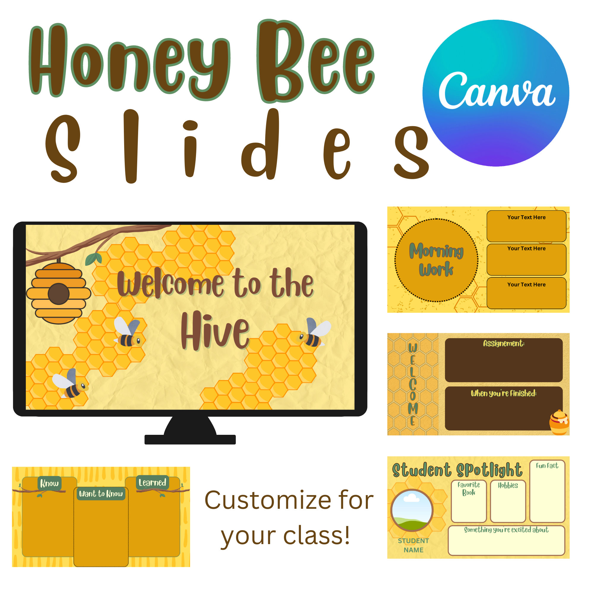 Bee Powerpoint Template
