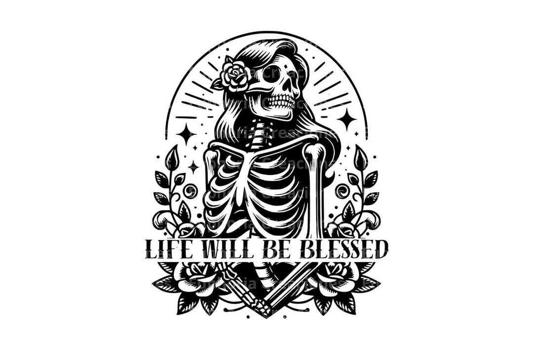 Spring Skeleton PNG, Old School Skeleton, Skeleton With Flowers ...