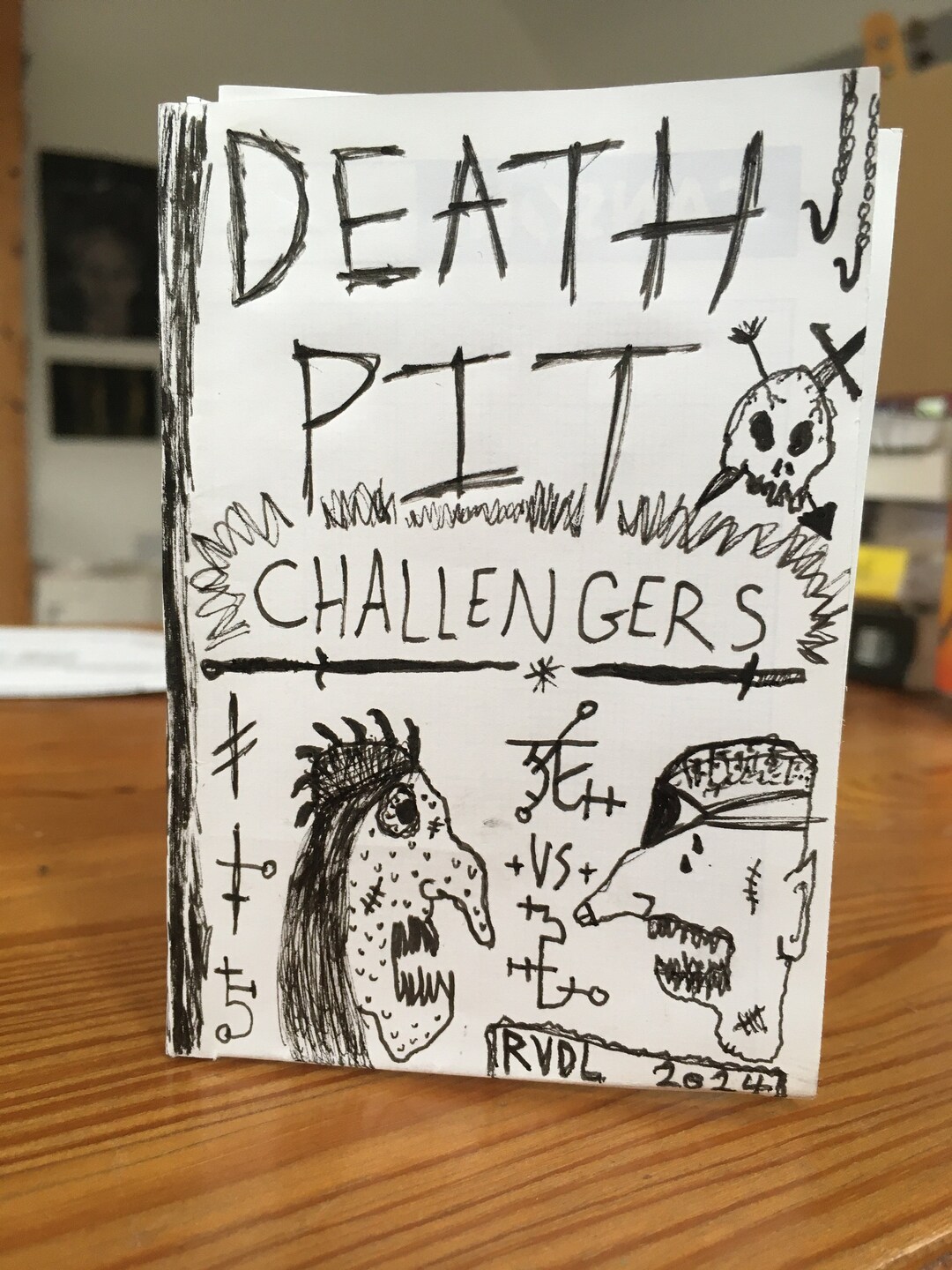 Death Pit Challengers Zine - Etsy