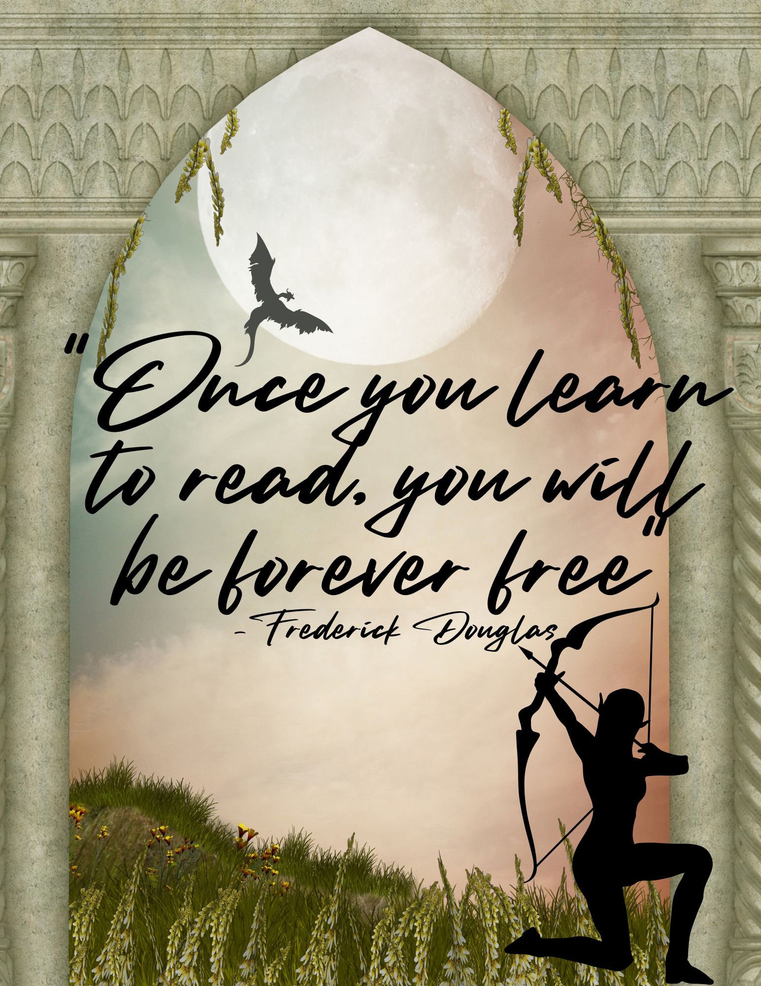 Pack of 10 Aesthetic Reading Posters With Inspirational Quotes for ...