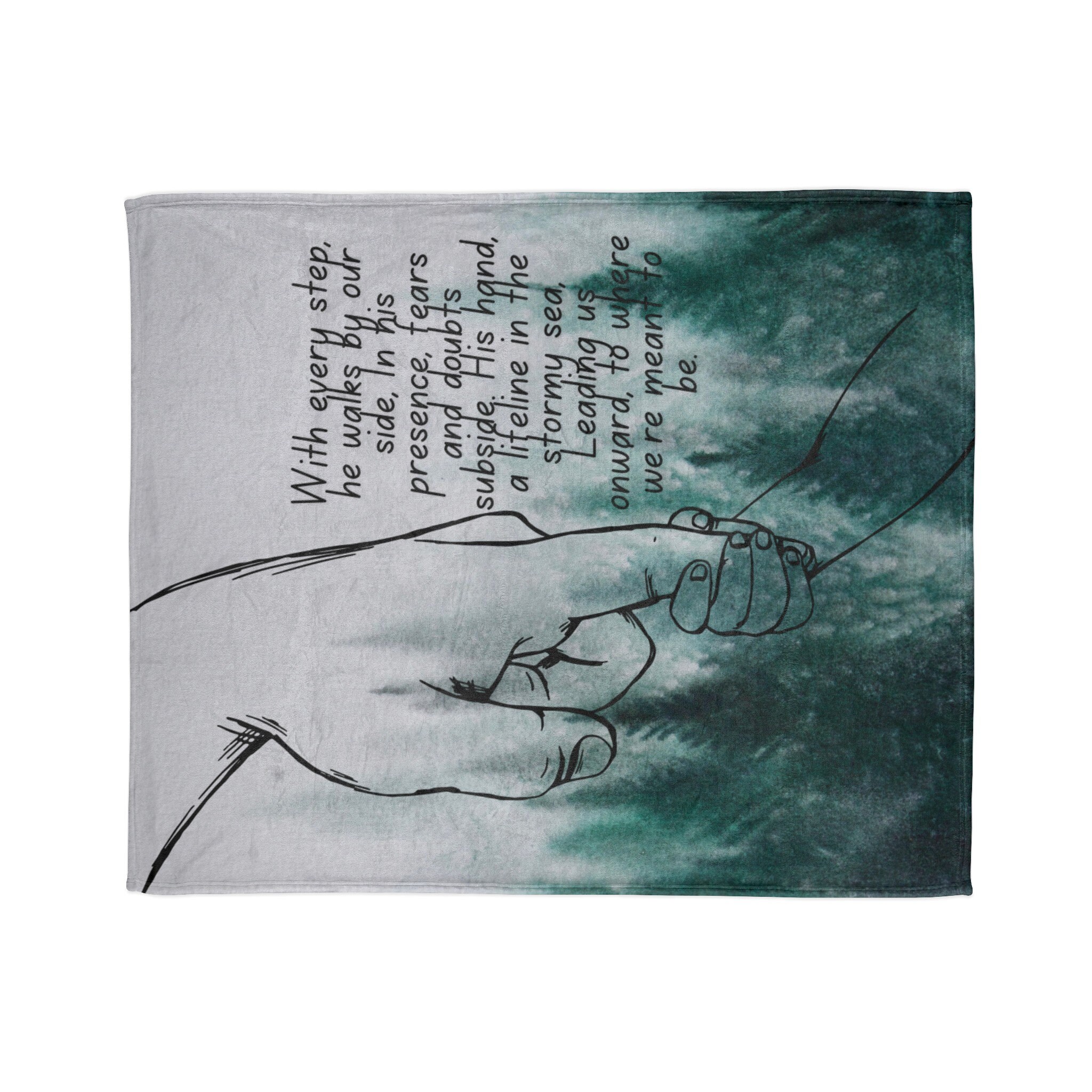 Father's Embrace Poem Blanket - Etsy